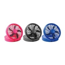 O2 Cool 1123 Folding Portable USB or Electric Fan, 5", 1 Speed - Bed ...