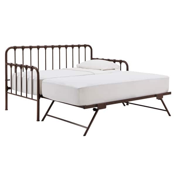 Constance Metal Daybed with Lift-up Trundle by iNSPIRE Q Bold - On Sale ...