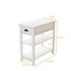Table with Drawers and Bottom Partition in Flip Over Design - Bed Bath ...