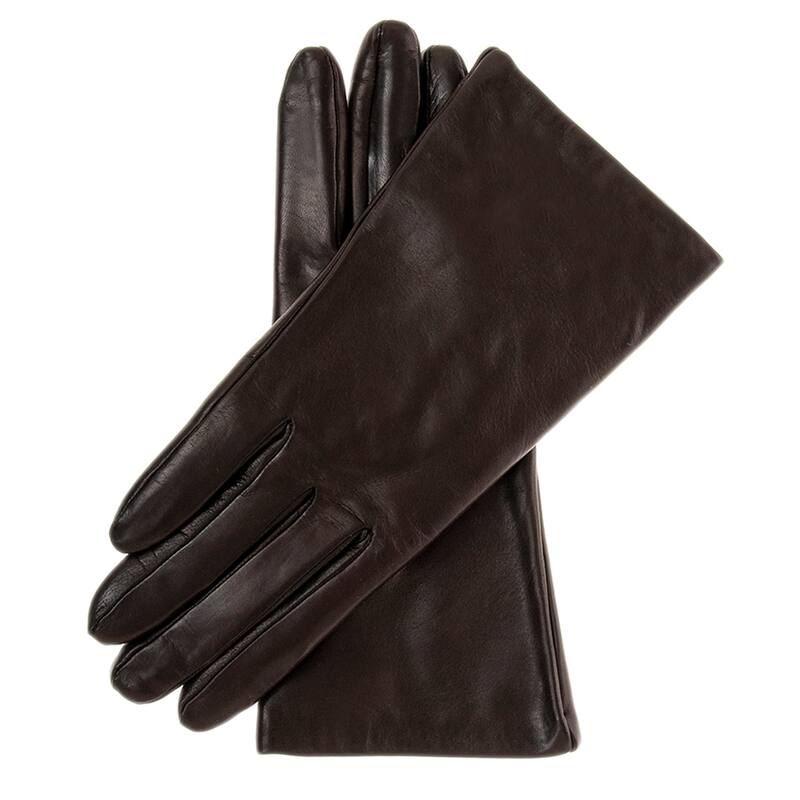 Cashmere Lined Leather Gloves Women