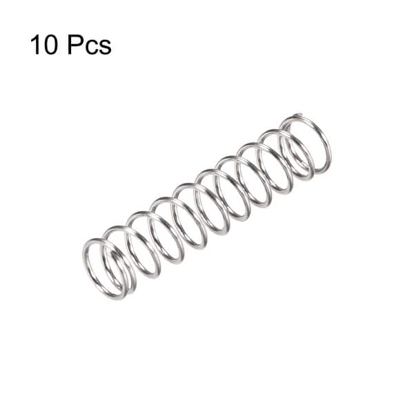 5mmx0.5mmx mm 304 Stainless Steel Compression Spring 7.8N Load Capacity ...