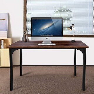 47 Inch Home Office MDF top Computer Desk for Working, Studying ...