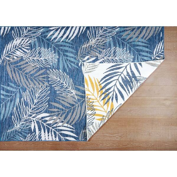 Obeetee Plaza Vines Performance Woven Indoor/Outdoor Area Rug - On Sale ...