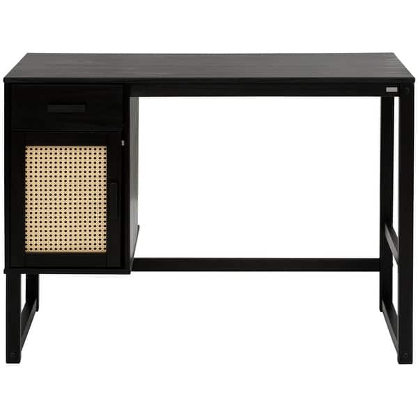 Ren Home Talo Desk with Closed Storage and Drawer - Bed Bath & Beyond ...