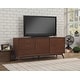 Alpine Furniture Home Decorative Flynn Large TV Console - Walnut - 64 ...
