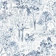 Chesapeake Walden Navy Forest Wallpaper - Bed Bath & Beyond - 35981212
