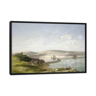iCanvas "The Estuary, 1869 " by James Francis Danby Framed Canvas Print ...