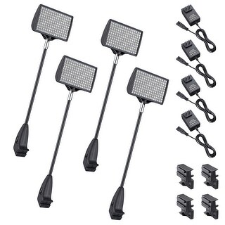 12W LED Trade Show Light 6500K Popup Booth Exhibit Back Drop Lighting 4 ...