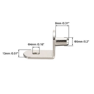 Shelf Support Peg,5mm L-Shaped Support,Cabinet Shelf,Bracket Peg with ...