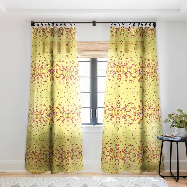 1-piece Sheer Shredded Pieces Made-to-Order Curtain Panel - 50 x 84 ...