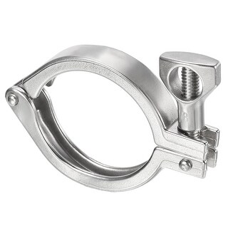 2.01" Vacuum Clamp, 1 Pack 201Stainless Steel Hose Clamp with Nut ...