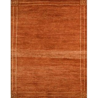 Ahgly Company Machine Washable Abstract Orange Red Area Rugs - Bed Bath ...