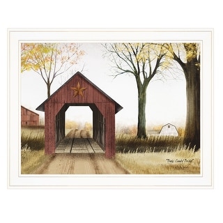 Buck County Bridge 1 White Framed Print Wall Art - Bed Bath & Beyond ...