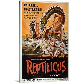 "Reptilicus (1962)" Canvas Wall Art - Bed Bath & Beyond - 24136600