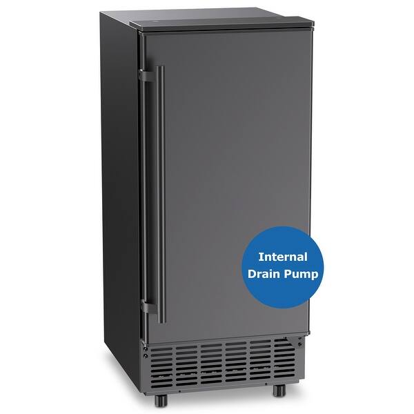 JEREMY CASS Untercounter Freestanding Ice Maker Daily 80lbs Commercial ...