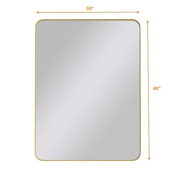 Rectangular Wall Mirror 30x40 Inch - Bed Bath & Beyond - 39201914