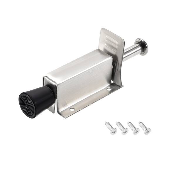 Door Stopper Spring Loaded Telescopic Step on Door Holder Stop - 1Pcs ...