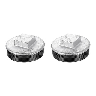 Male Pipe Plug Fittings, Malleable Cast Iron Pipe Fitting End Caps for ...