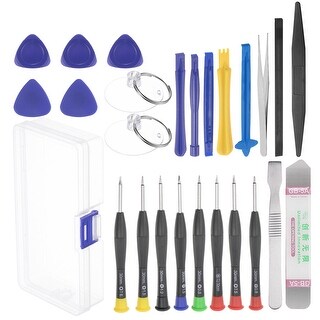 25 in 1 Electronics Repair Kit Precision Screwdriver Opening Pry Tool ...