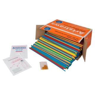 Artstraws Paper Unwaxed Strawcraft, Assorted Size, Assorted Color, Set ...