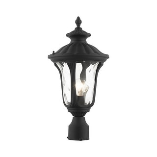 Livex Lighting 1 Light Textured Black Outdoor Post Top Lantern, 7855-14 ...