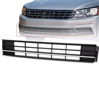 Lattice Design Front Center Lower Bumper Grille, Easy Installation ...