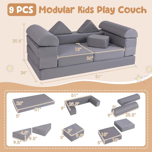 child foam sofa
