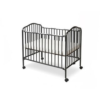 Mini/Portable Folding Crib, Black - Bed Bath & Beyond - 36388830