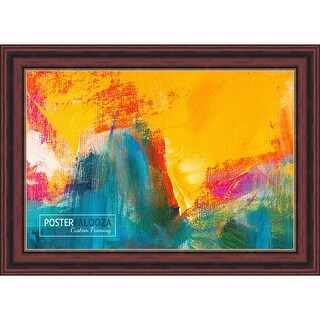 40x30 Traditional Cherry Wood Picture Frame - Complete with Frame Grade ...