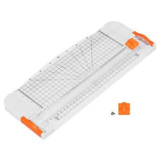 12 Inch Paper Trimmer, A4 Size Paper Cutter with Blade Side Ruler ...