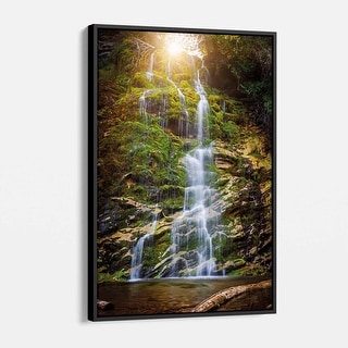 Brown Waterfall Wall Art Canvas 4156 - Bed Bath & Beyond - 39913389