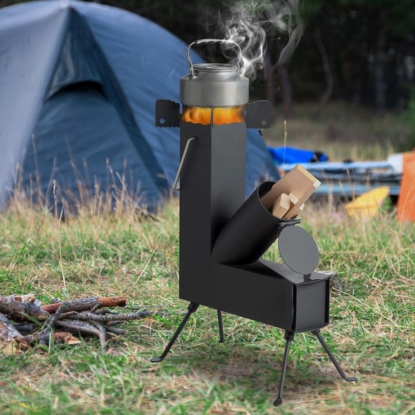 collapsible log burner