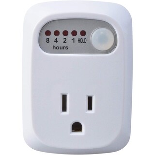 Simple Touch Auto Shut-Off Power Outlet for Curling Iron, Hair ...