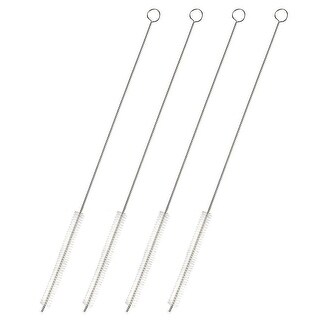 4-Pack Extra Long Stainless Steel Straw Cleaners - Bed Bath & Beyond ...