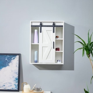 Modern Wooden Wall-mounted Storage Cabinets - Bed Bath & Beyond - 37357475