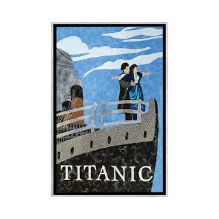 iCanvas "Titanic" by Pop Fabric Posters by Ali Scher Framed - Bed Bath ...