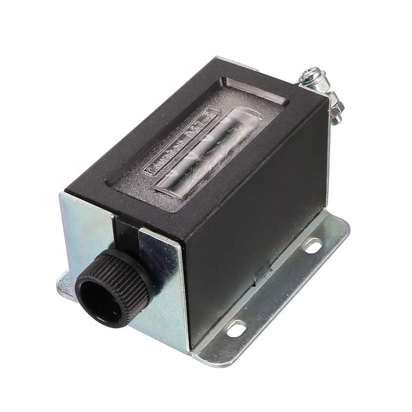 D67-F Mechanical 5-Digit Resettable Pulling Pull Counter - 8.3 x 4.7 x ...