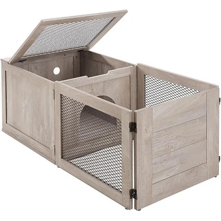 3 in 1 Mutil Purpose Cat Birthing Nesting Box, Cat House and Playpen ...