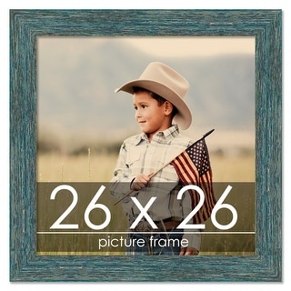 26x26 Distressed/Aged Color Wood Picture Square Frame - Bed Bath ...