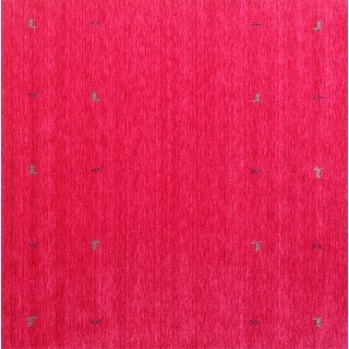 Ahgly Company Machine Washable Contemporary Pink Lemonade Pink Area ...