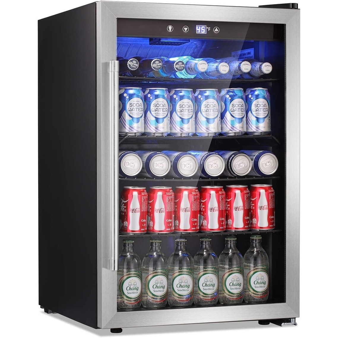 Beverage Refrigerator Cooler 145 Can Mini Fridge Bed Bath Beyond 33151809