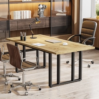 55 inch Office Desk Conference Room Desk Writing Desk Computer Desk for ...