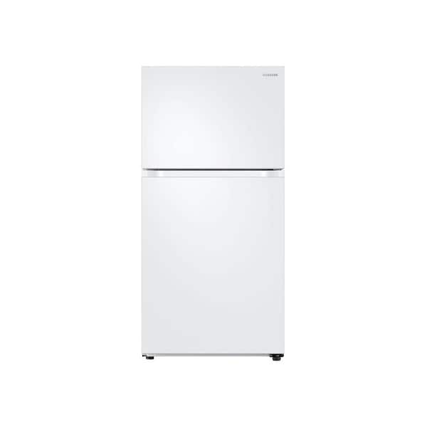 Samsung 21 cu. ft. Capacity Top Freezer Refrigerator with FlexZone™ and ...