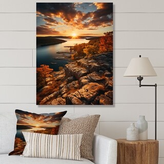 Designart "Maryland Landscape" Maryland Canvas Wall Art - Bed Bath ...
