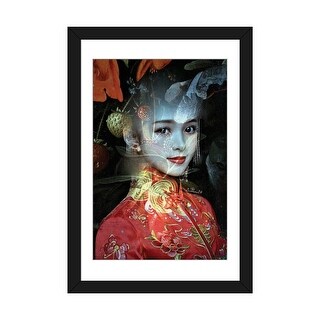iCanvas "Lady In Red" by Dominique Baduel - Bed Bath & Beyond - 37493798