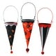 Trick Or Treat Cone Basket,A/3 - Black - Set of 3 - Bed Bath & Beyond ...