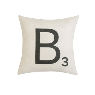 Letter-B3 Pillow Cover - Bed Bath & Beyond - 41972587