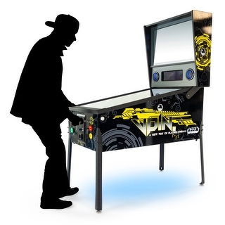 Virtual Pinball TR2 Machine 327 Games 49" 4K-LCD Forced Feedback - Bed ...