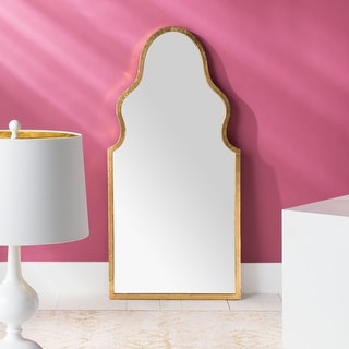 Disney Aladdin Agrabah 15-inch Gold Moroccan Vertical Arch Mirror - 14. ...