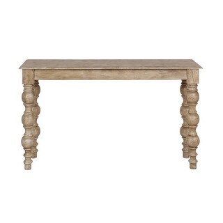 Solid Wood Natural Console Table - On Sale - Bed Bath & Beyond - 37404606
